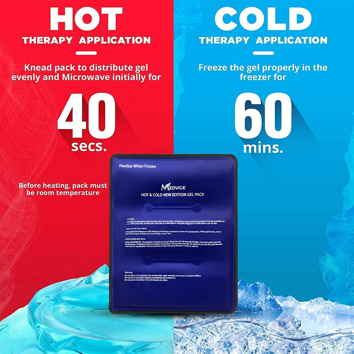 Gel Hot and Cold Packs | Hot and Cold Packs – Santa Medical